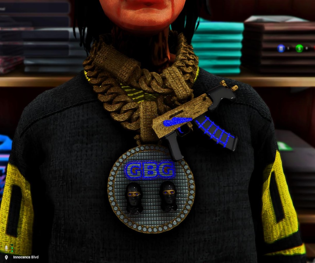 FIVEM GBG Premade Chain! Great Quality Handset Diamonds, Gang Chain ...