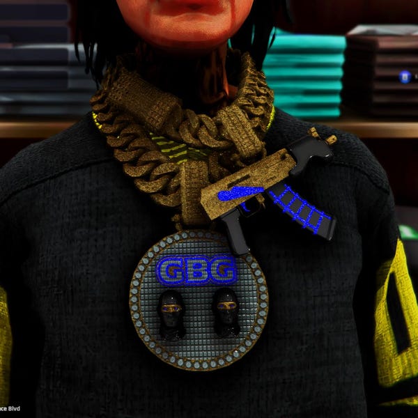 Fivem Chain Pendant - Etsy