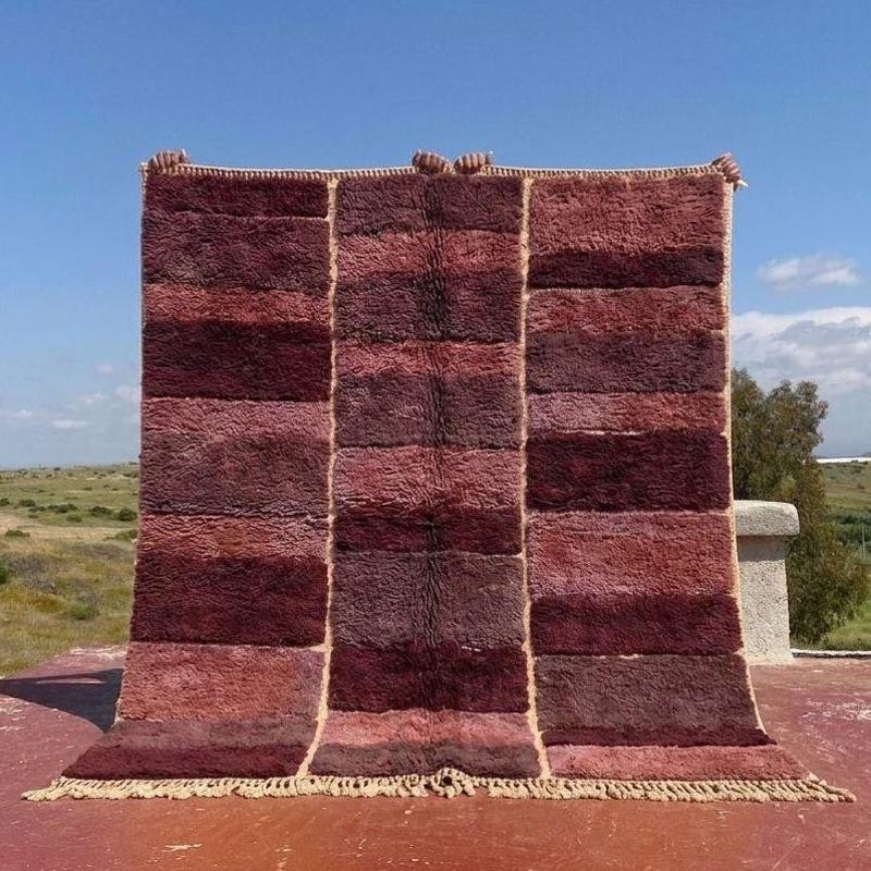Wine Colored Area Rug - Etsy