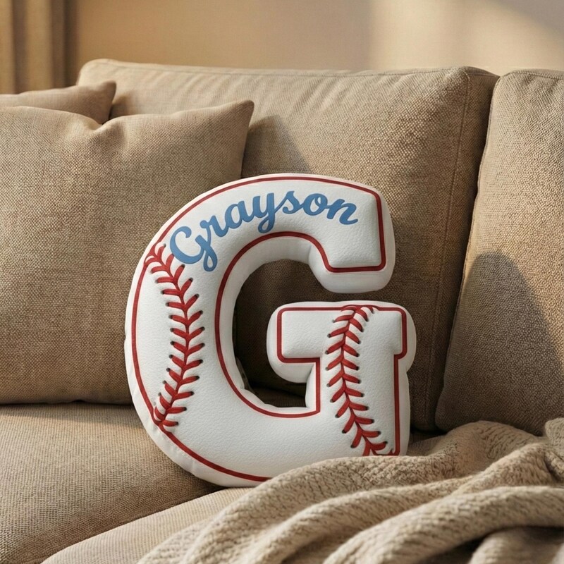 Baseball Pillow - Etsy