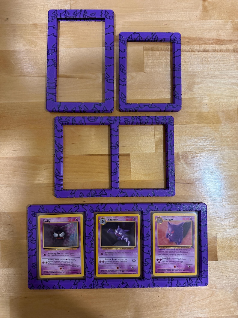 Gengar Pokemon Card Display (graded Slab or Toploader) - Etsy
