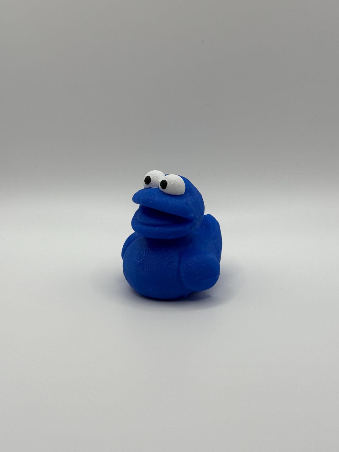 Blue Furry Monster Jeep Duck: 3D Printed Car Ducking Accessory - Etsy