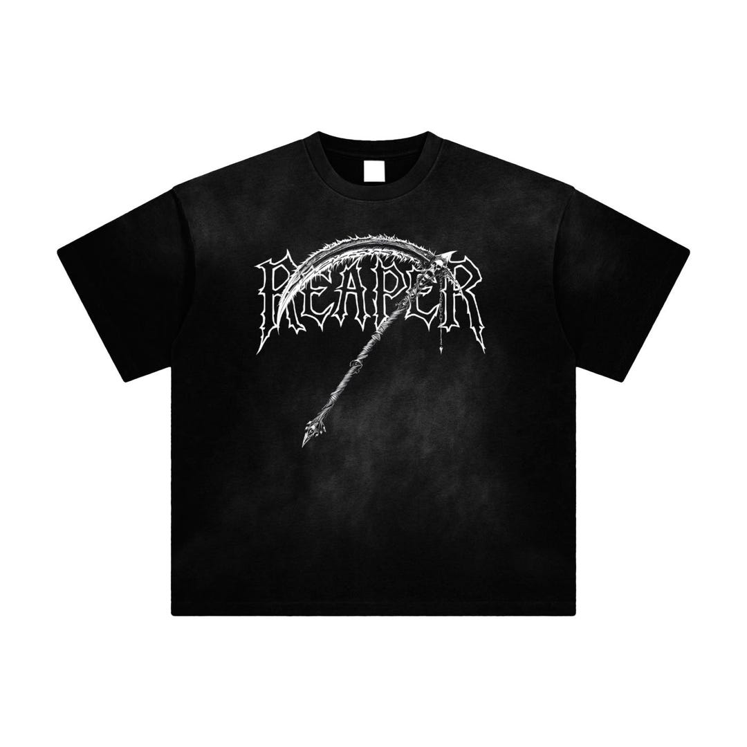 Gothic Metal T-shirt | Death Metal Reaper Design | Alternative Fashion ...