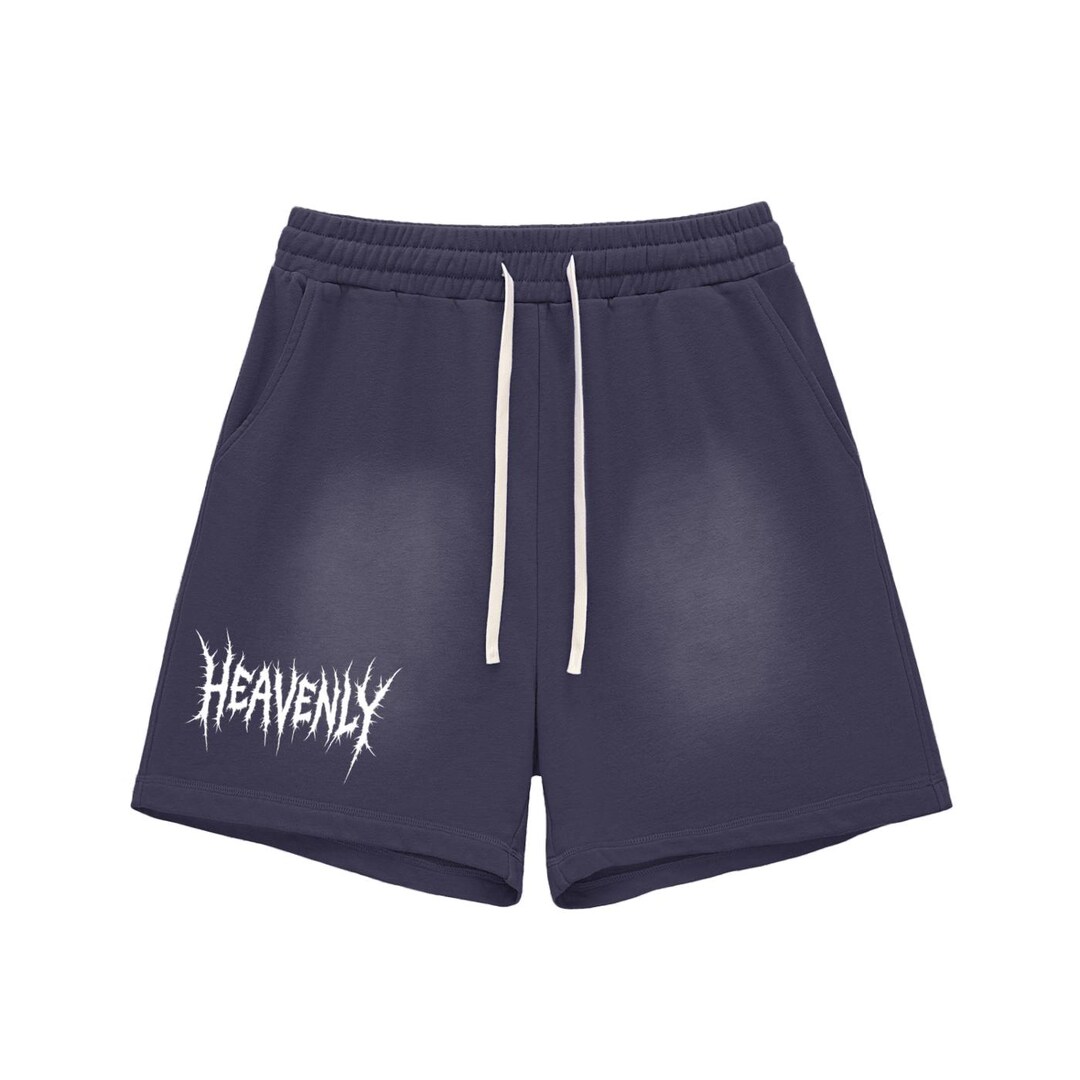 HEAVENLY Gothic Metal Shorts| Alternative Streetwear| Metal Band Style ...