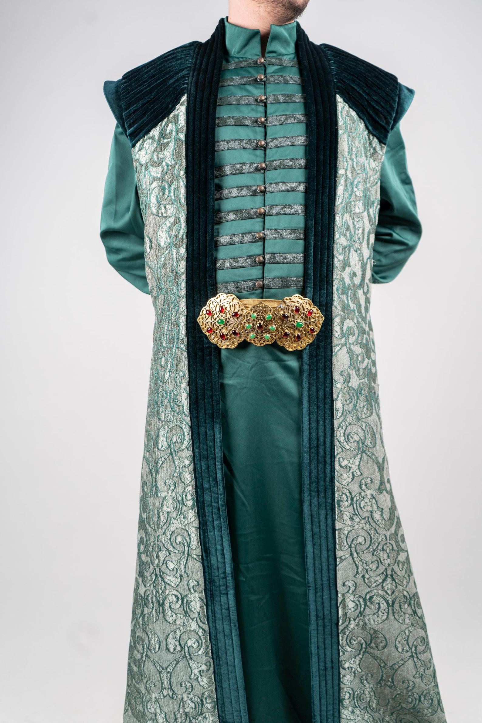 Ottoman Sultan Costume – Traditional Men's Kaftan Set | Historical ...