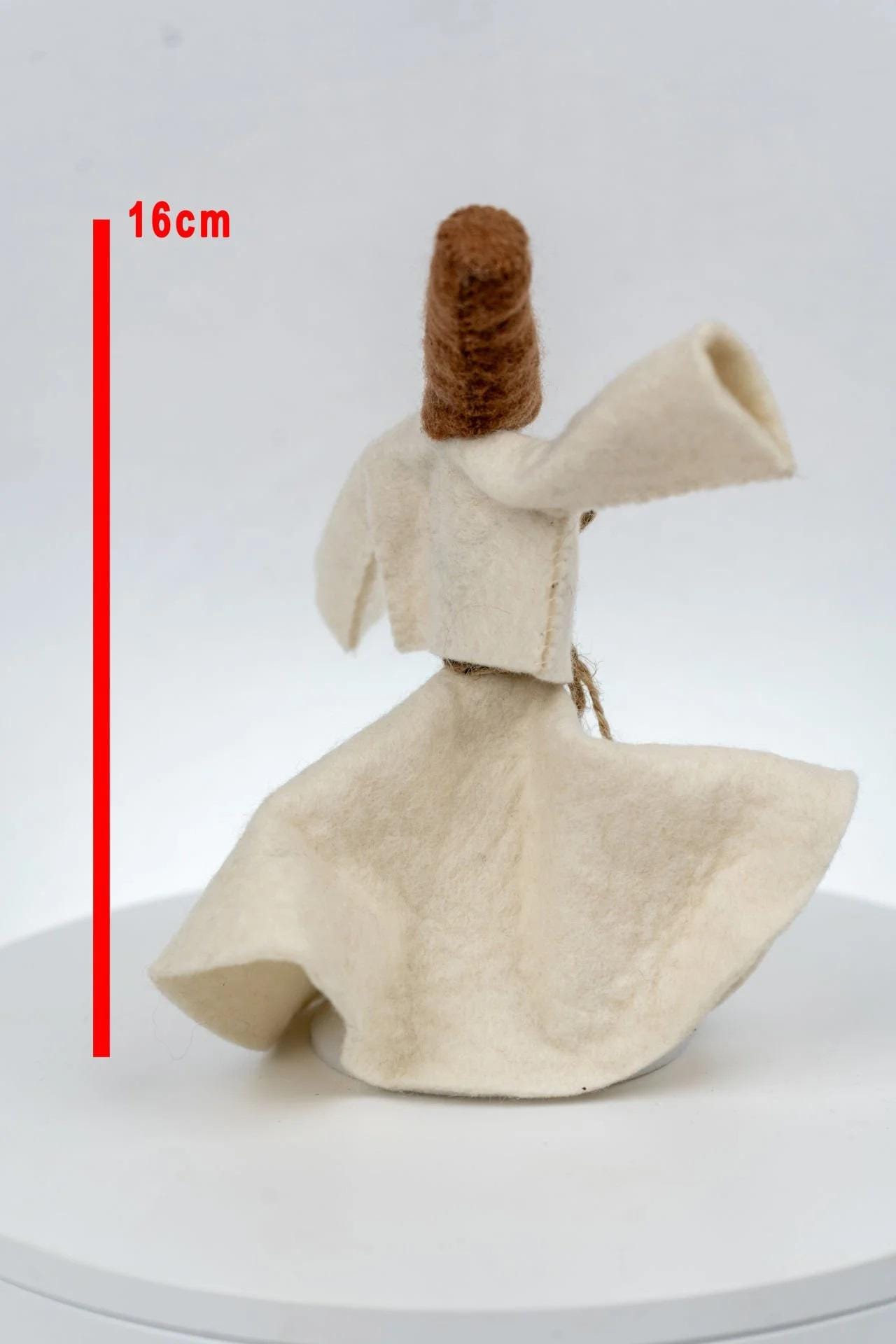 Handmade Felt Whirling Dervish Figure: Ottoman Turkish Decor (16cm) - Etsy