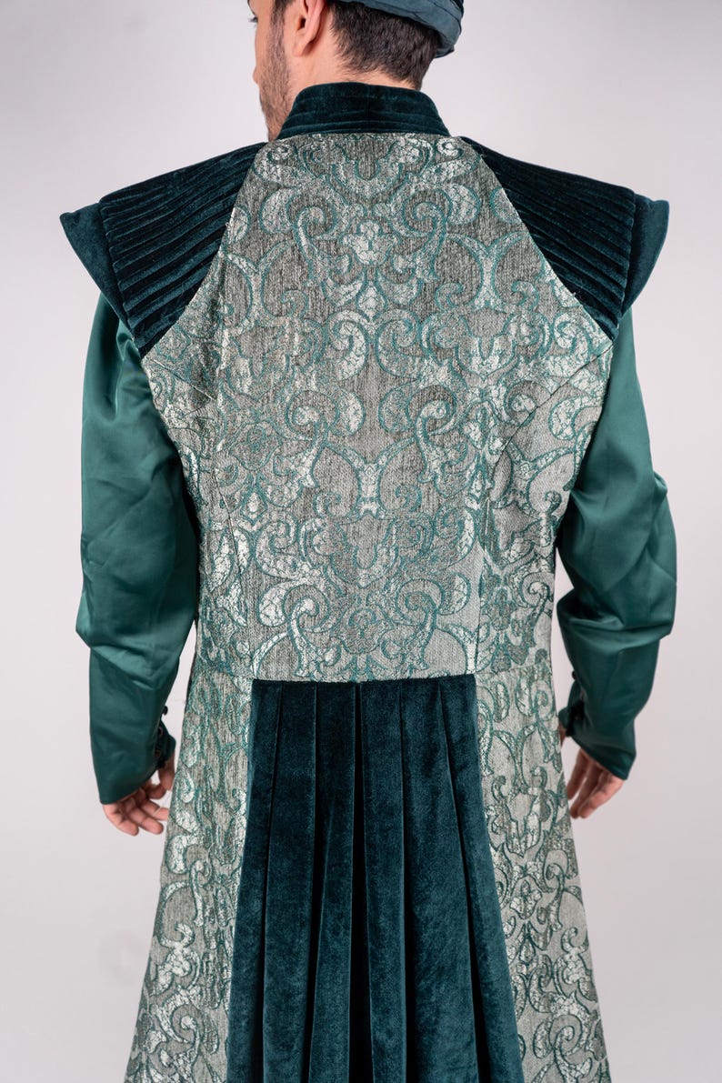 Ottoman Sultan Costume – Traditional Men's Kaftan Set | Historical ...