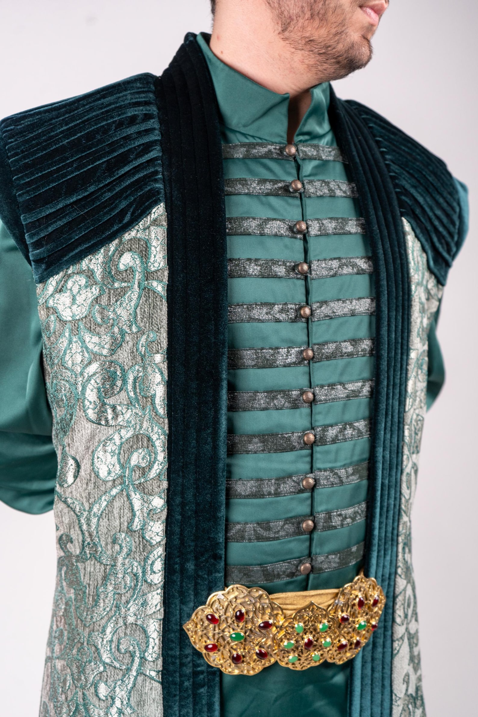 Ottoman Sultan Costume – Traditional Men's Kaftan Set | Historical ...