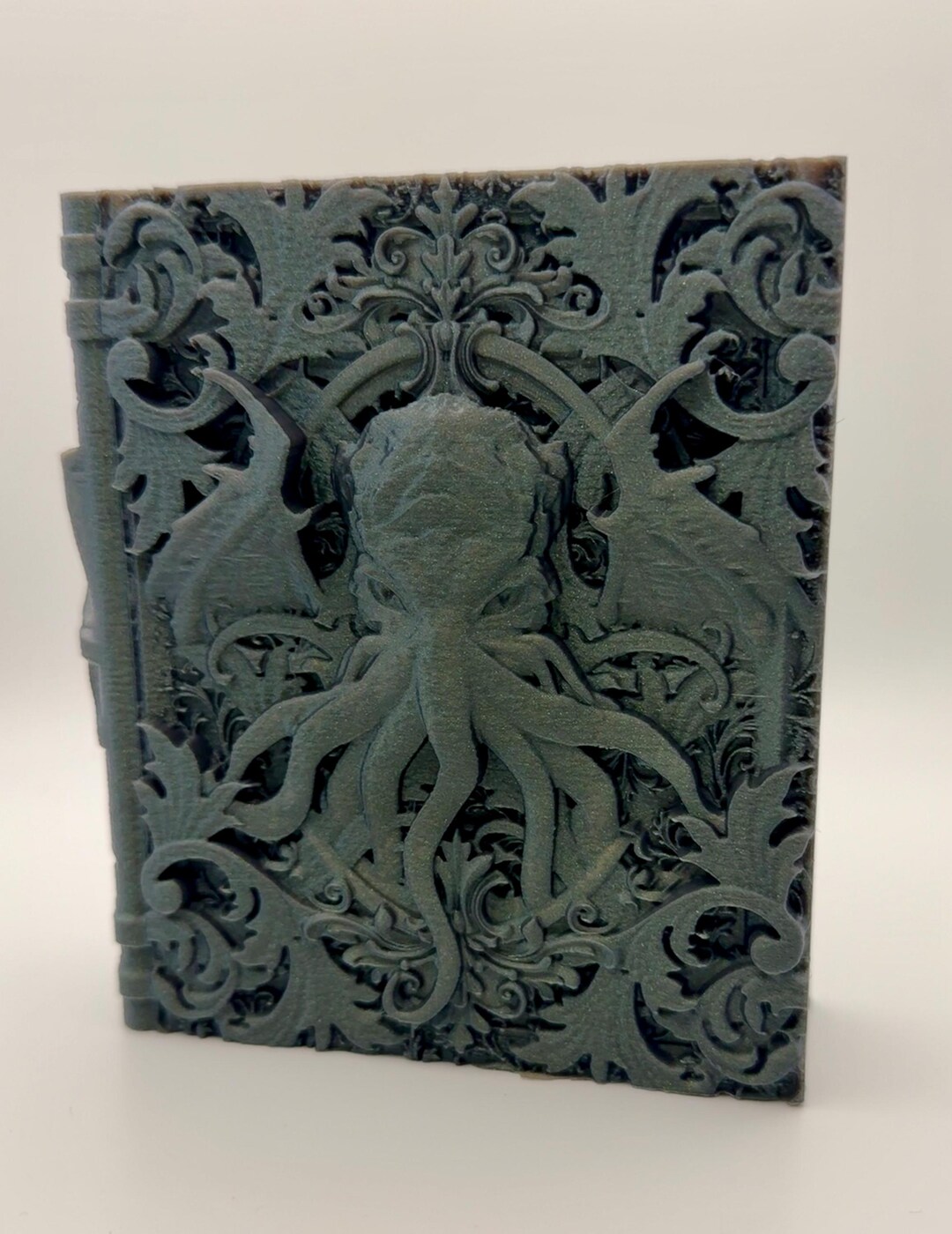 Cthulhu Lovecraft Hidden Card & Dice Tray Tome – Gothic Fantasy Secret ...