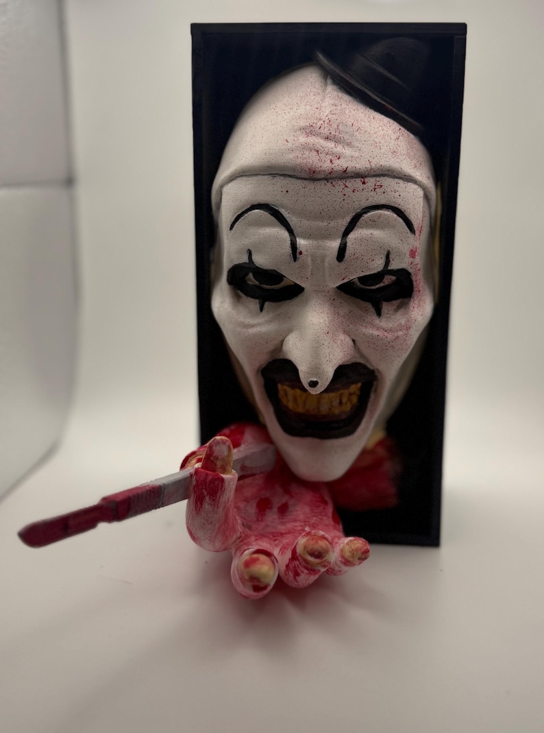 Horror Movie Book Nooks! Art the Clown Terrifier, Frankenstein and ...
