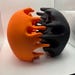 Drippy Ripped Skull - 3D Printed Horror Decor | Splittable Skull ...