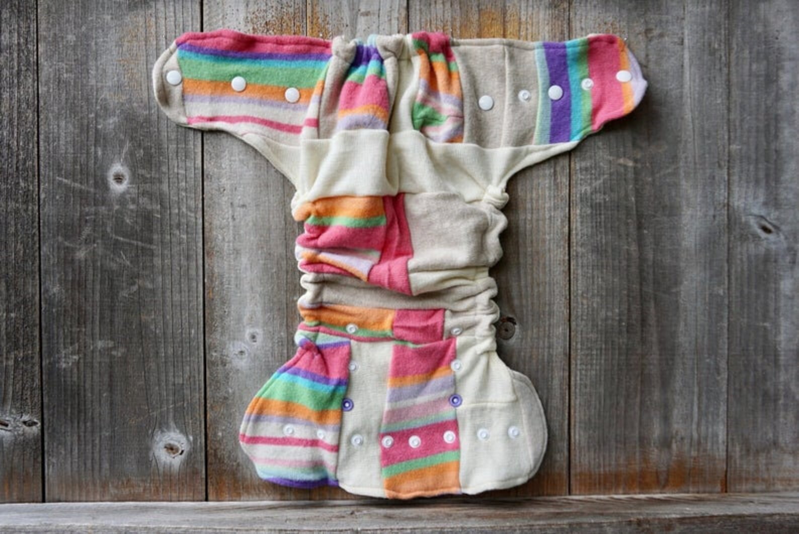 CUSTOM MADE Upcycled Wool Nappy Cover Diaper Wrap Cloth | Etsy