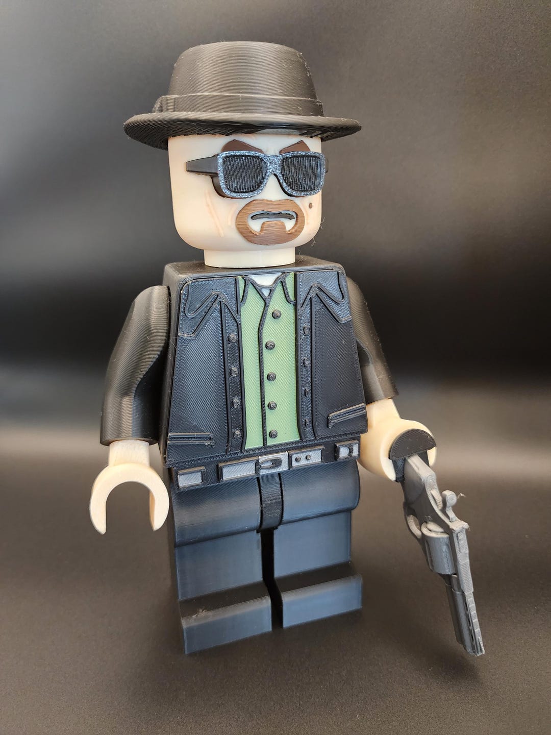 Breaking Bad Walter White Custom Big Brick Figure - Etsy