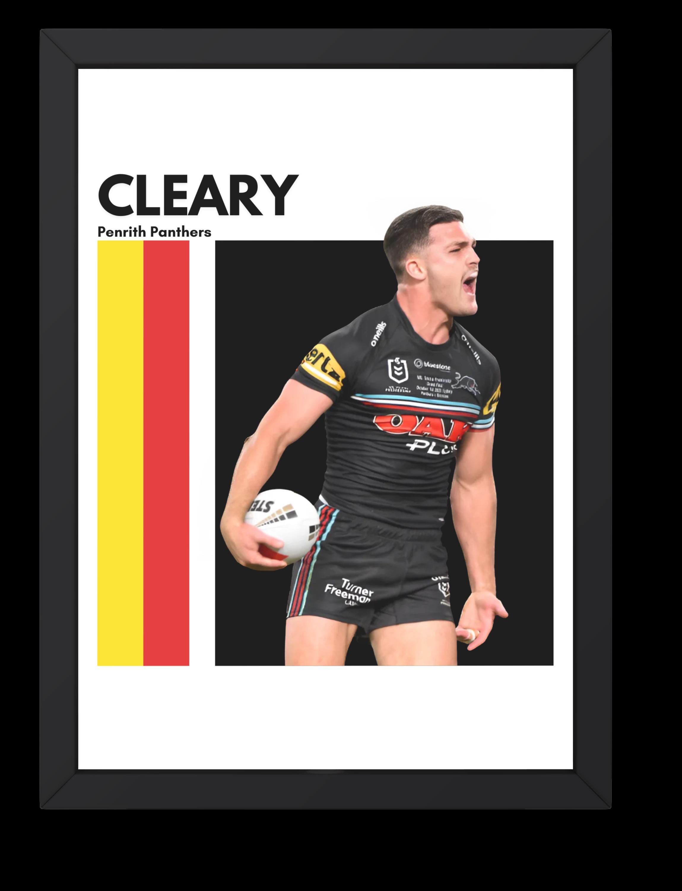 Nathan Cleary Art Print: Penrith Panthers NRL Fan Art (digital Download ...