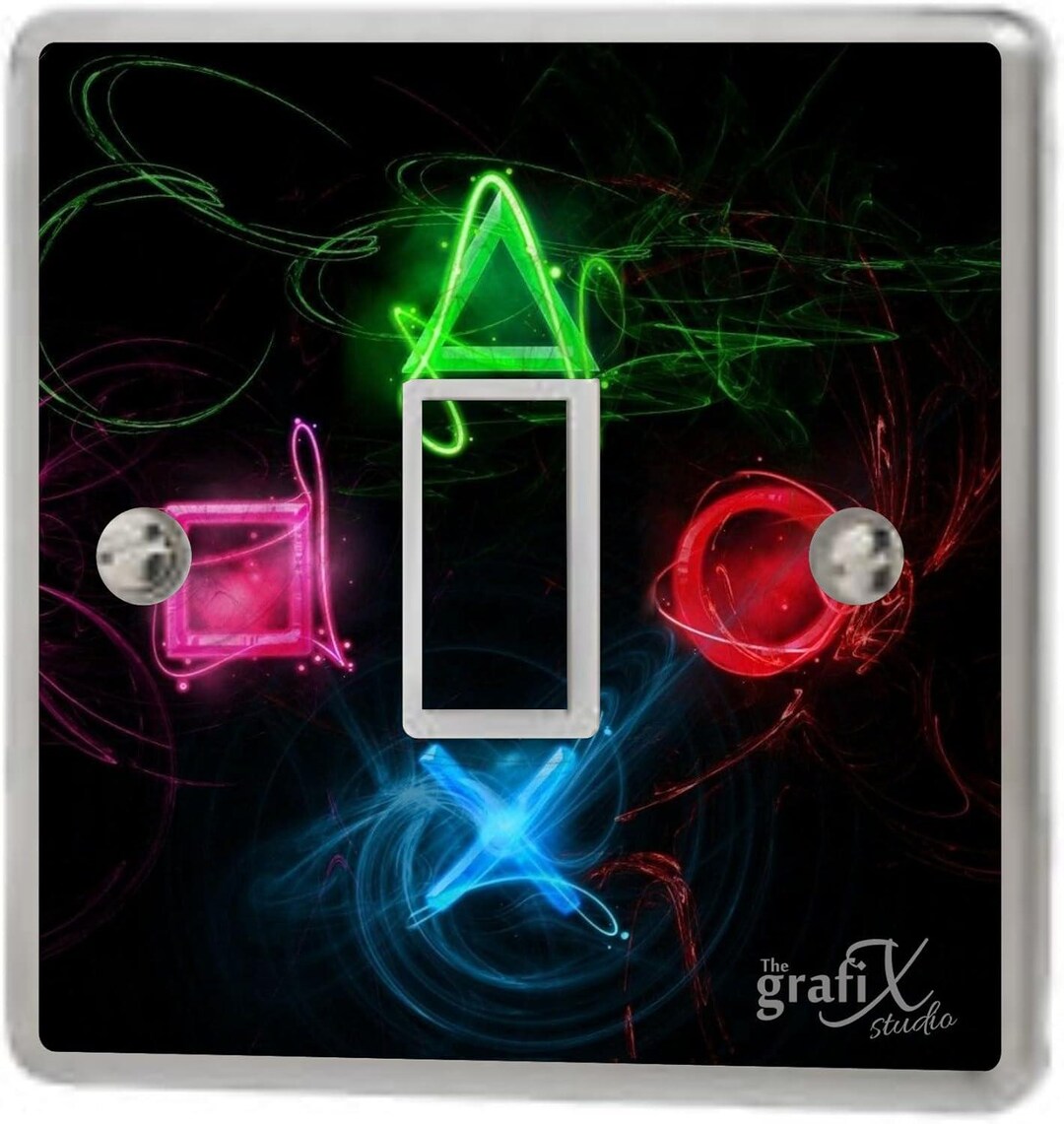 Gamer/remote Buttons Light Switch Sticker Vinyl/graphics/decal/skin ...