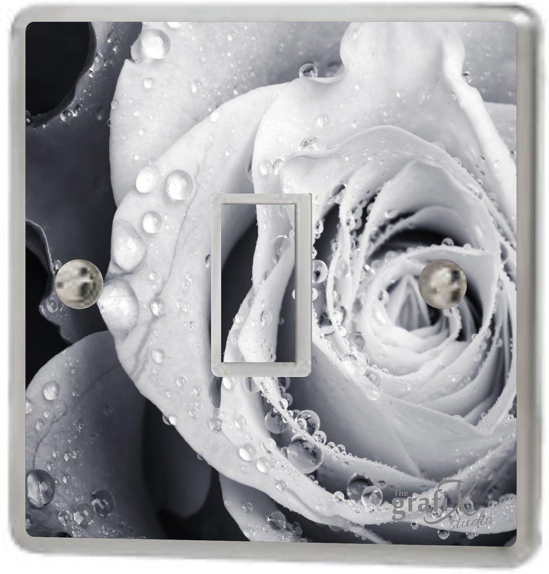 Roses Flowers Light Switch & Double Sticker Vinyl/skin Cover Sw109 - Etsy