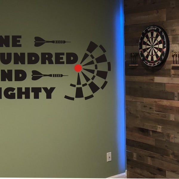 Darts 180 Sign - Etsy UK