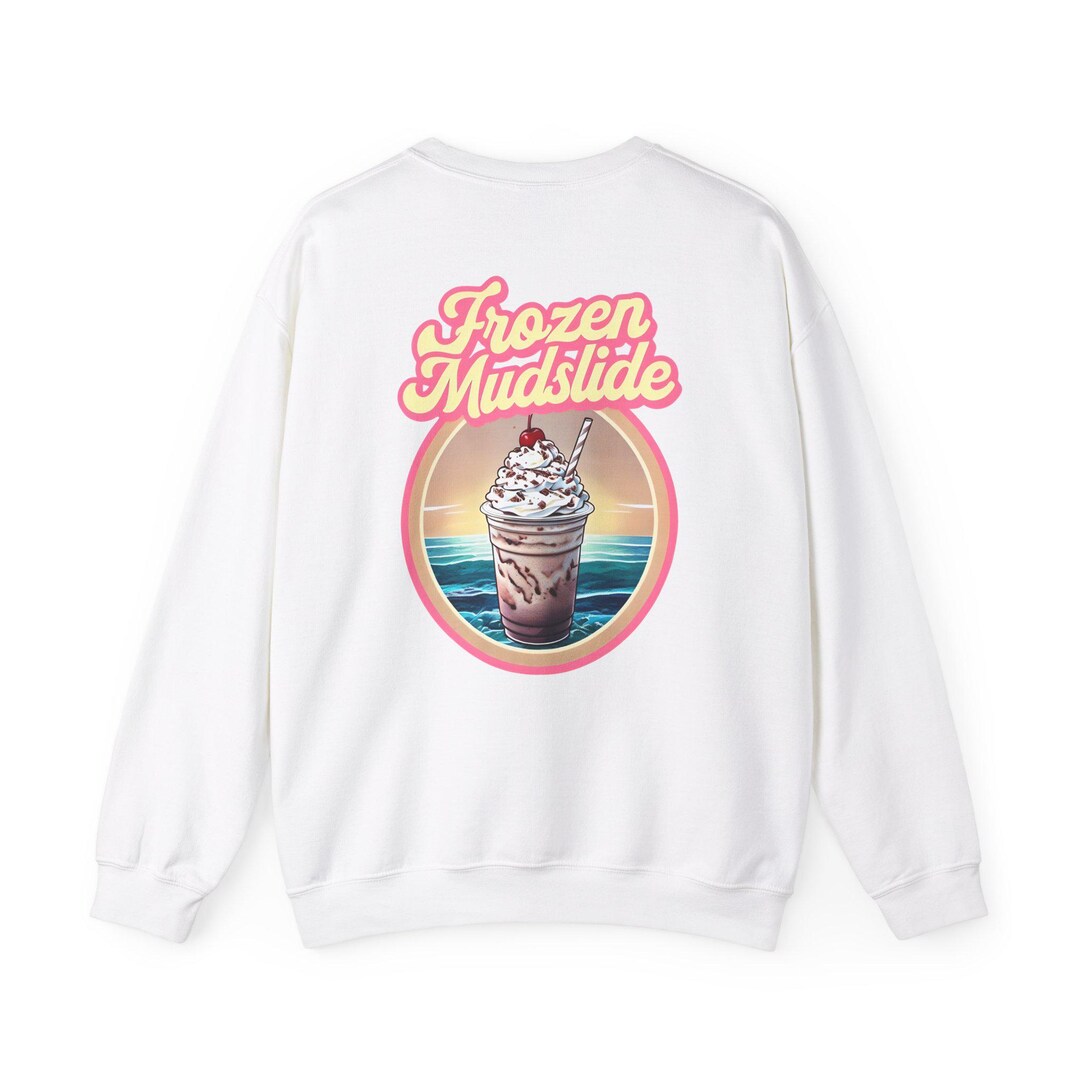 Retro Beach Frozen Mudslide Sweatshirt, Cape Cod Cocktail-inspired ...