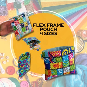 Coin Purse With Flex Frame Pattern - Etsy