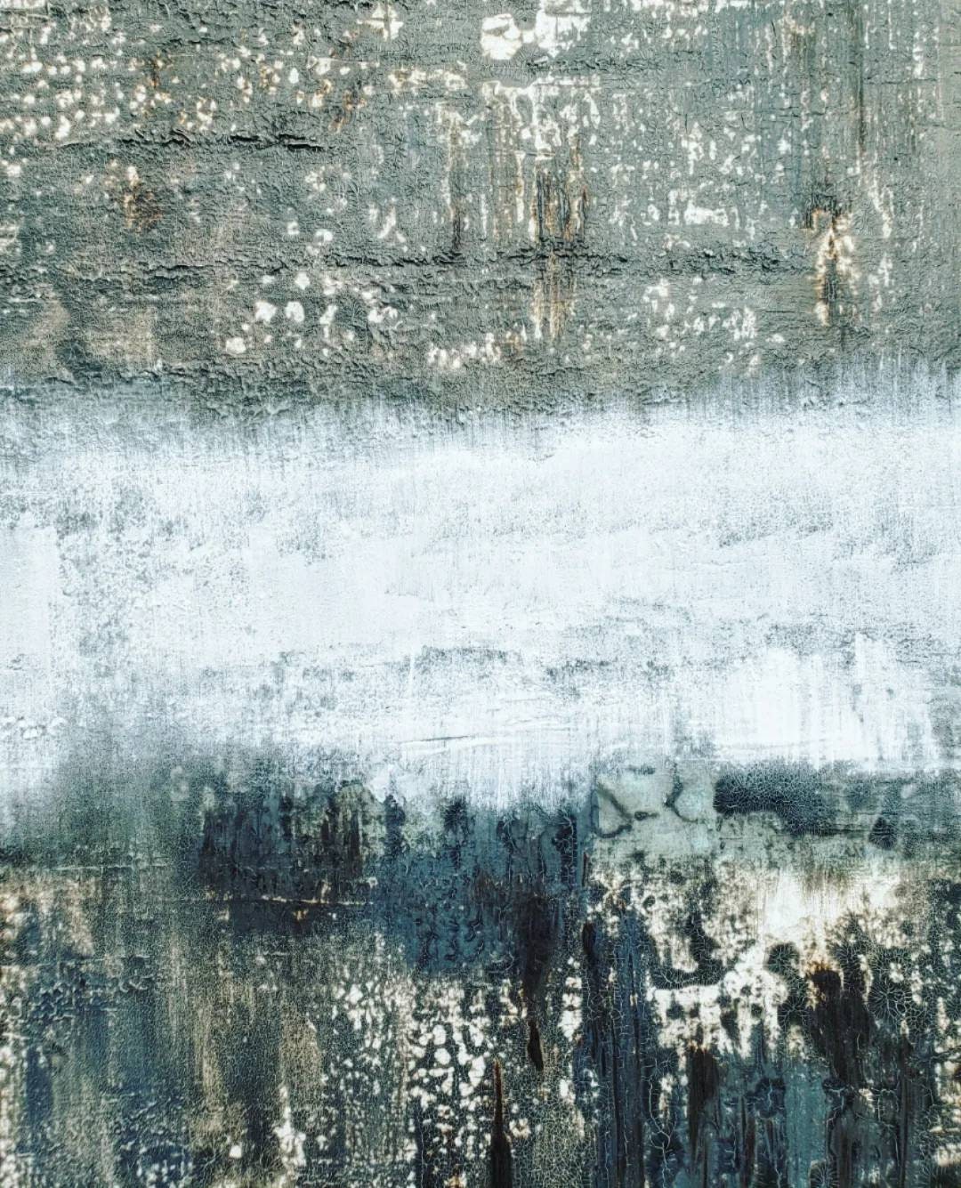 Original Abstract Texture Painting by Amy Neal 24 X 30 Inch ...