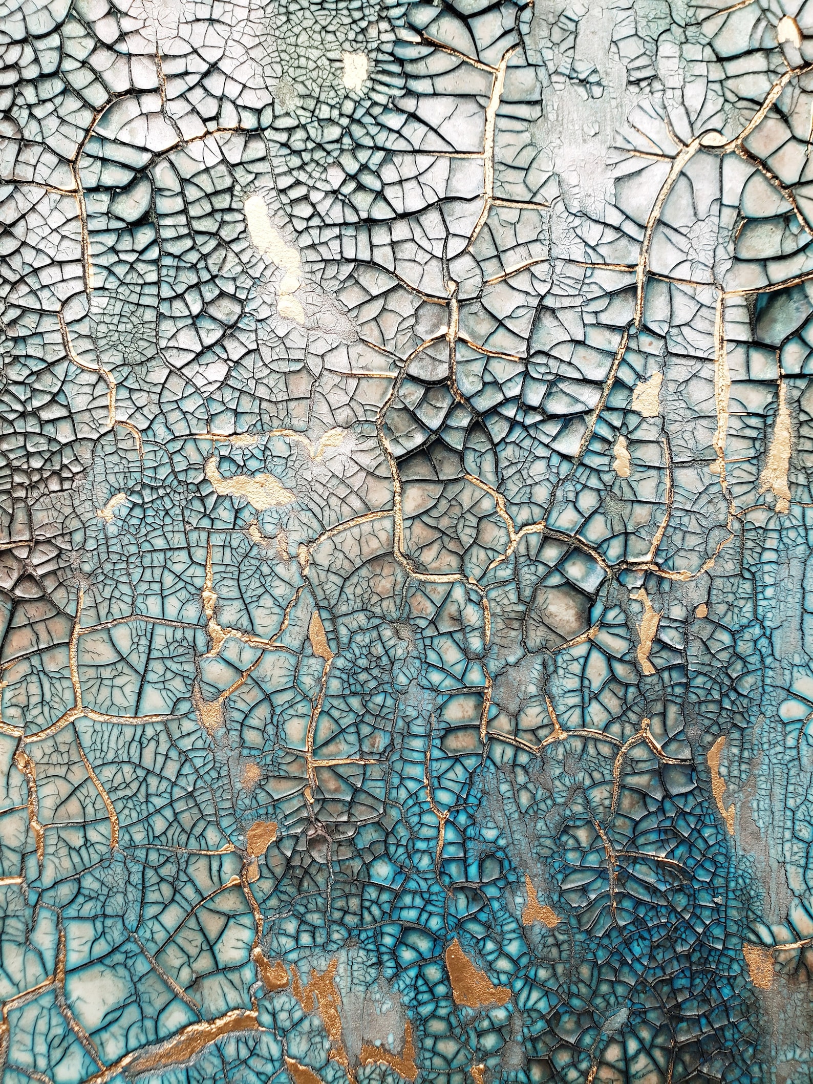 12 X 16 Inch Abstract Texture Painting by Amy Neal, Acrylic Ink ...