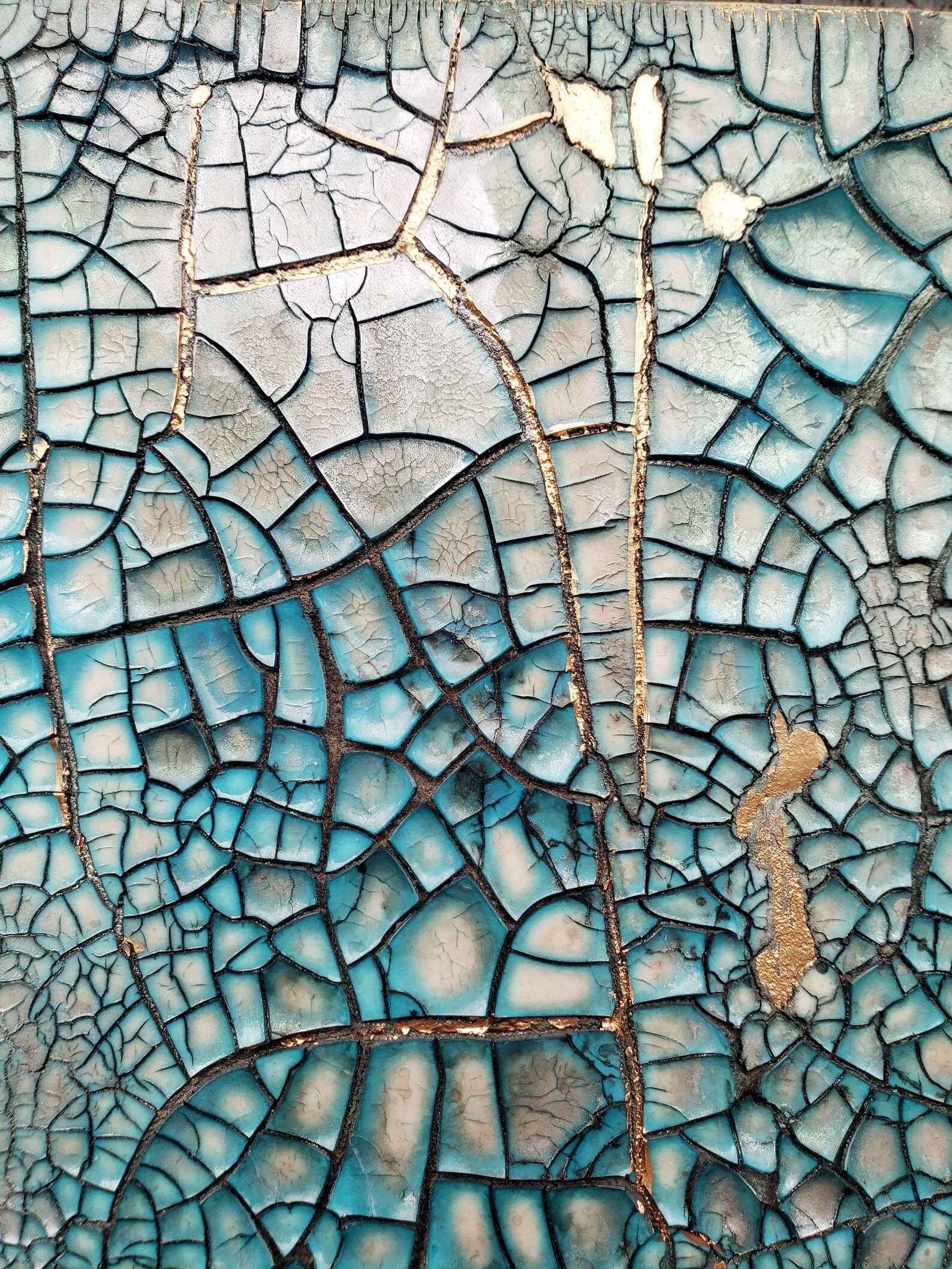 12 X 16 Inch Abstract Texture Painting by Amy Neal, Acrylic Ink ...