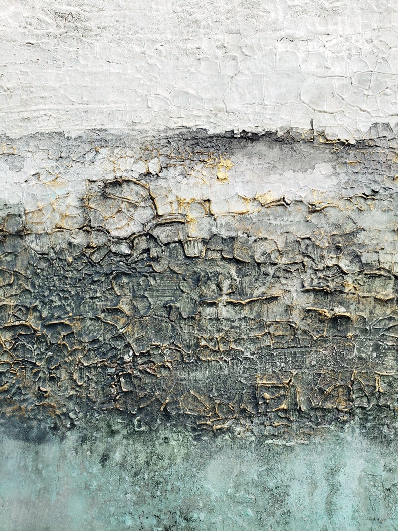 Original Abstract Texture Painting by Amy Neal 16 X 20 Inch ...