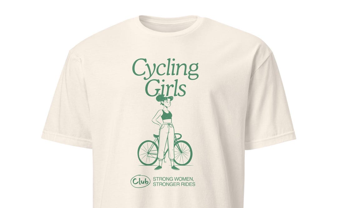 Cycling Girls Club T-shirt – Strong Women Stronger Rides Tee | Feminist ...