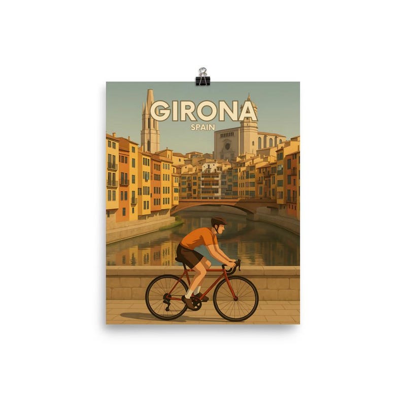 European Cycling Prints - Etsy