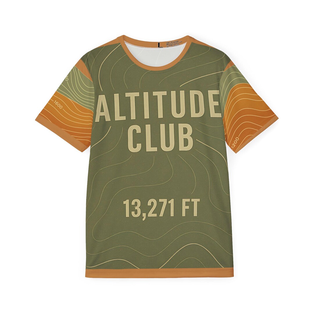 Men's Adventure Sports Jersey - Altitude Club Tee, Outdoor Gear, Casual ...