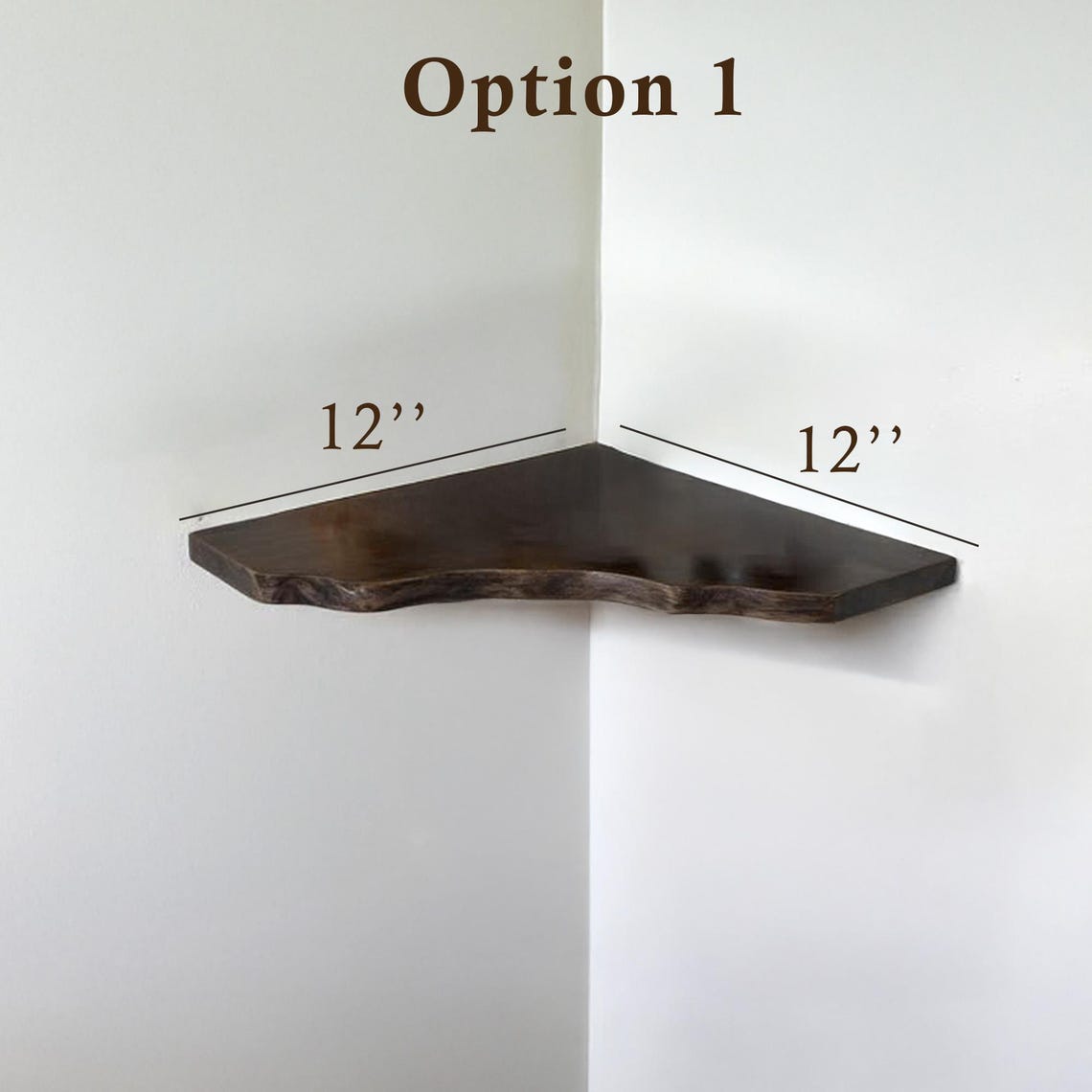 Wood Corner Floating Bookshelf Tree Branch Driftwood Wall Mount Shelving Branch Shelf Art ...