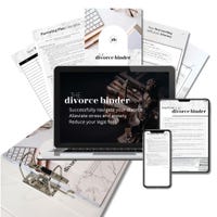 Divorce Checklist Divorce Documents Checklist Divorce Binder Divorced ...