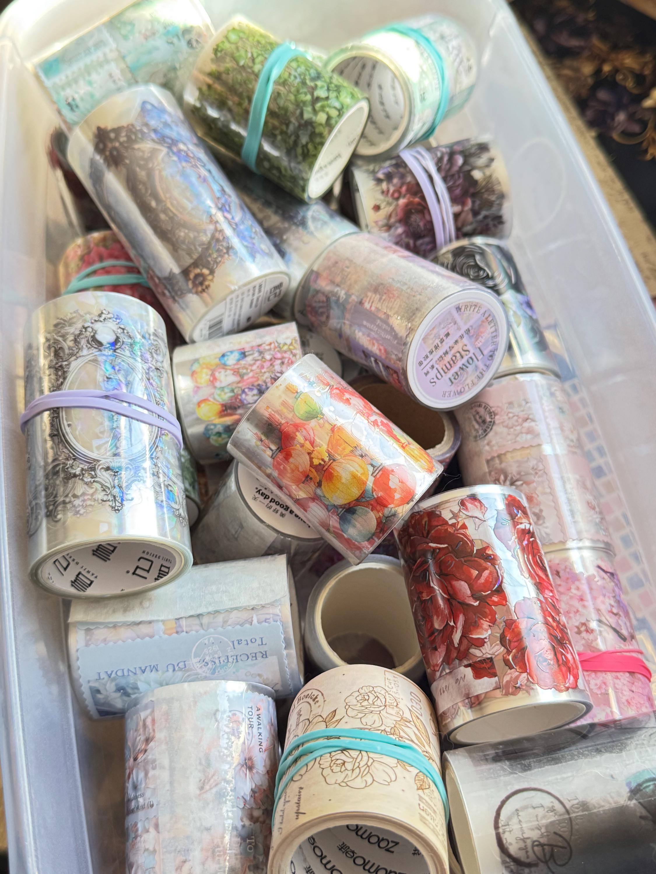 Moon & Stars Themed Paper Craft Kit | 100+ Curated Items for Journaling ...