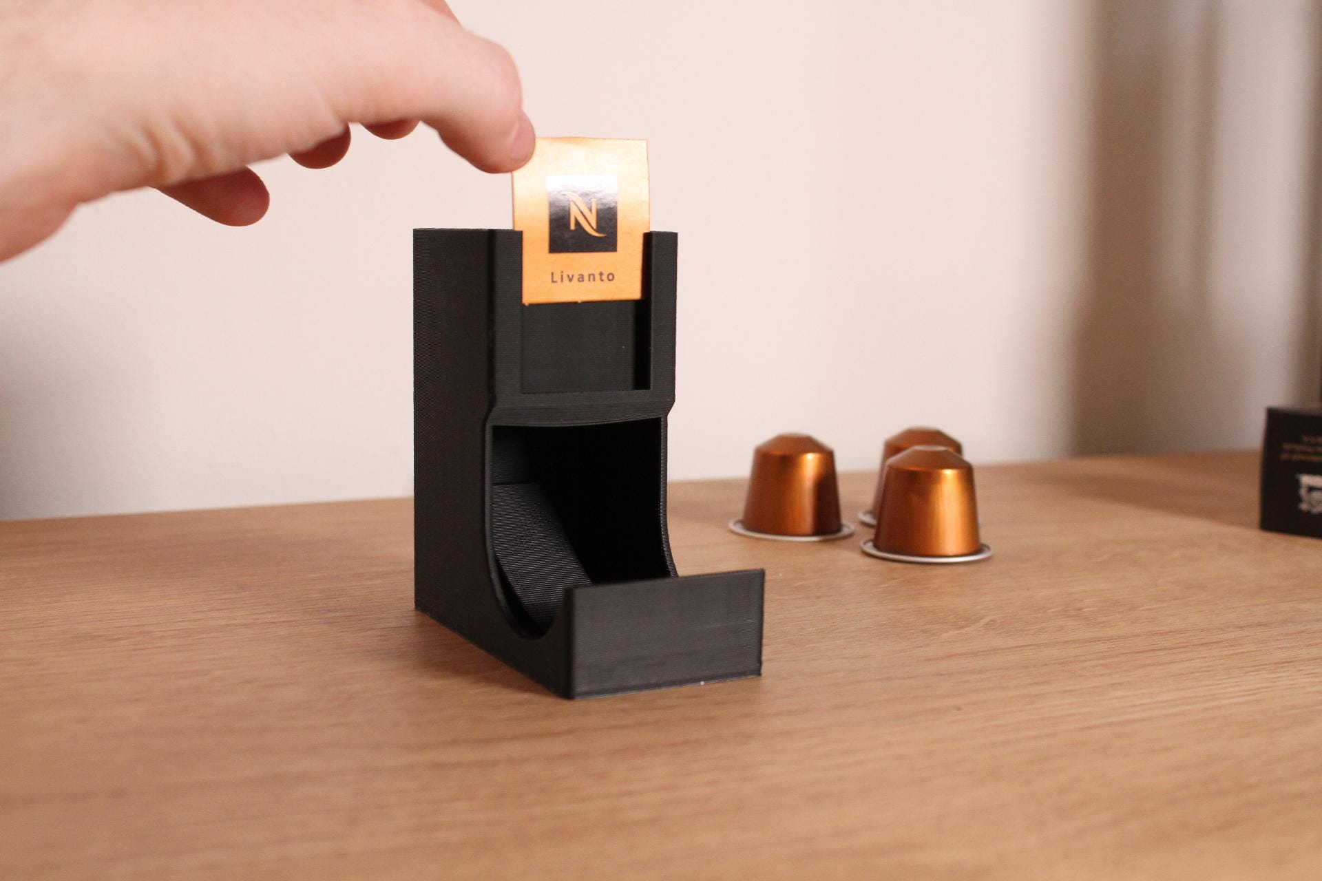 Nespresso Original Pod Dispenser With Label Slot | Sleek Coffee Pod ...