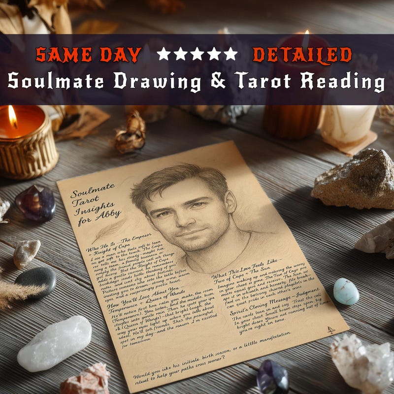 Soulmate Drawing Starla - Etsy