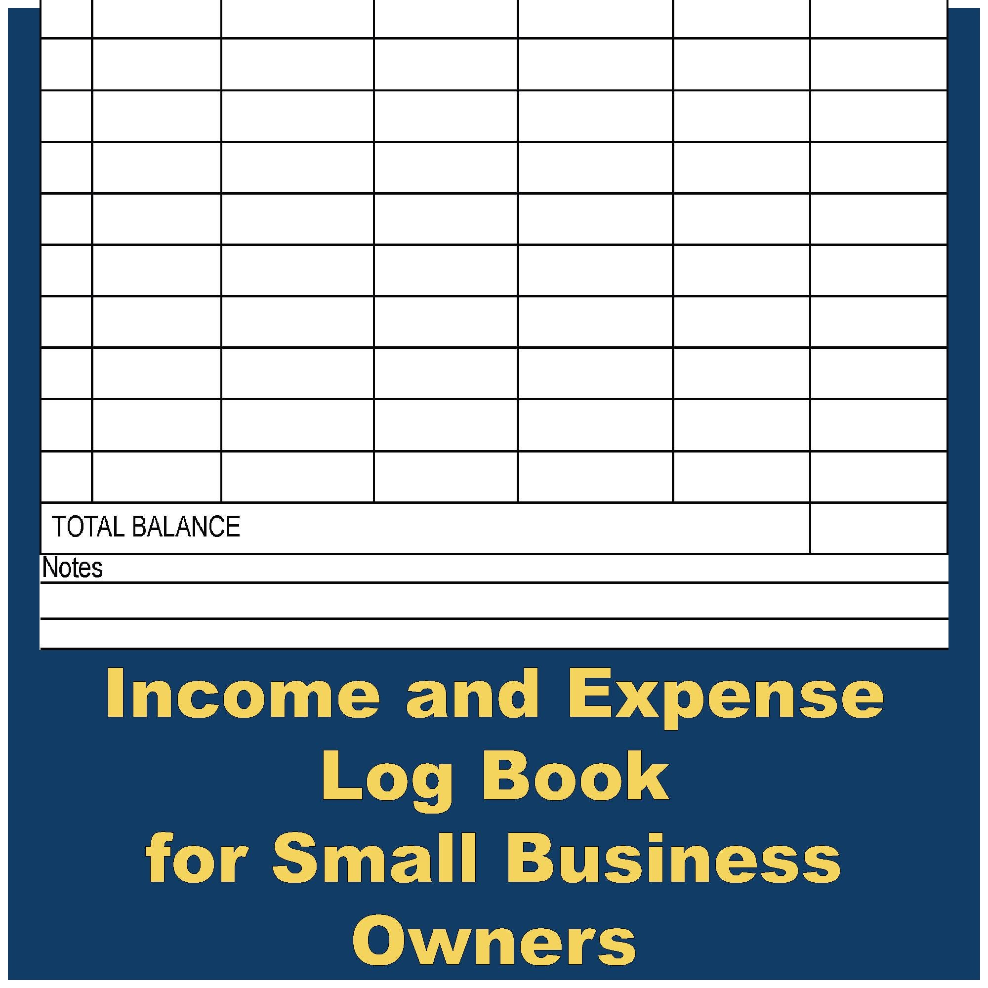 Accounts Book Self Employed | Accounting Ledger Book for Personal ...