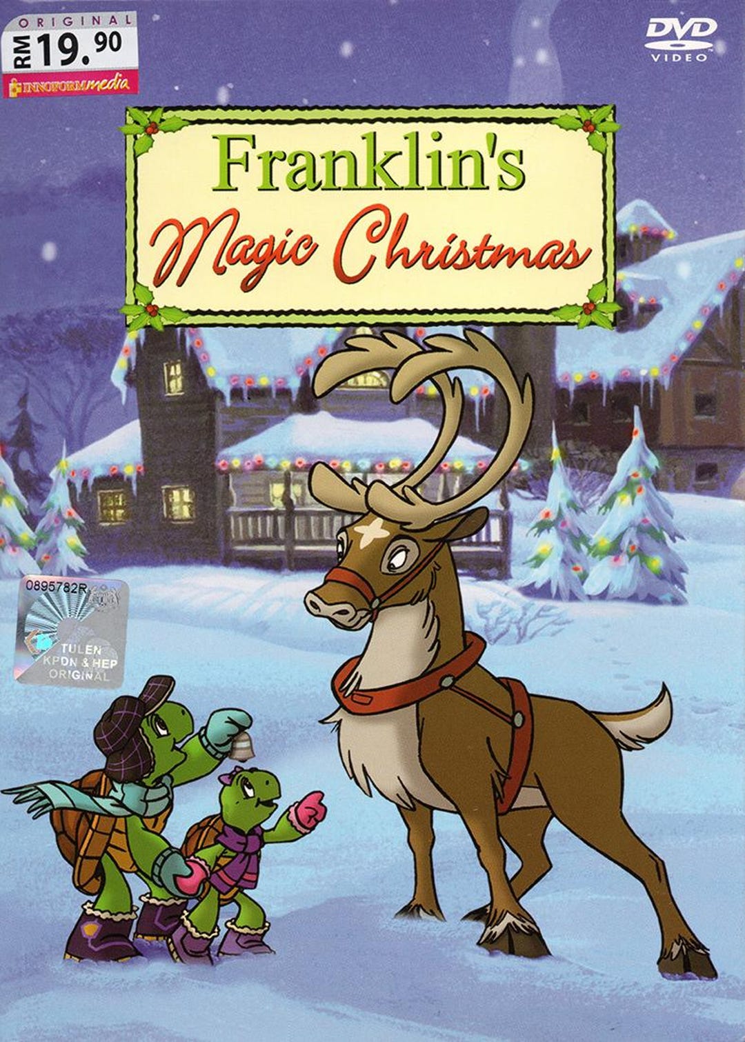 DVD Children Cartoon Franklin's Magic Christmas - Etsy