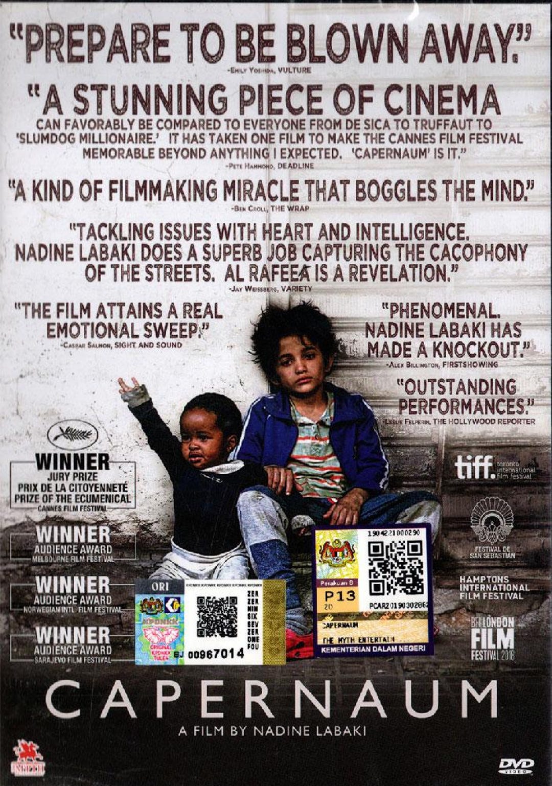 DVD Arab Movie Capernaum English Subtitle Region All - Etsy