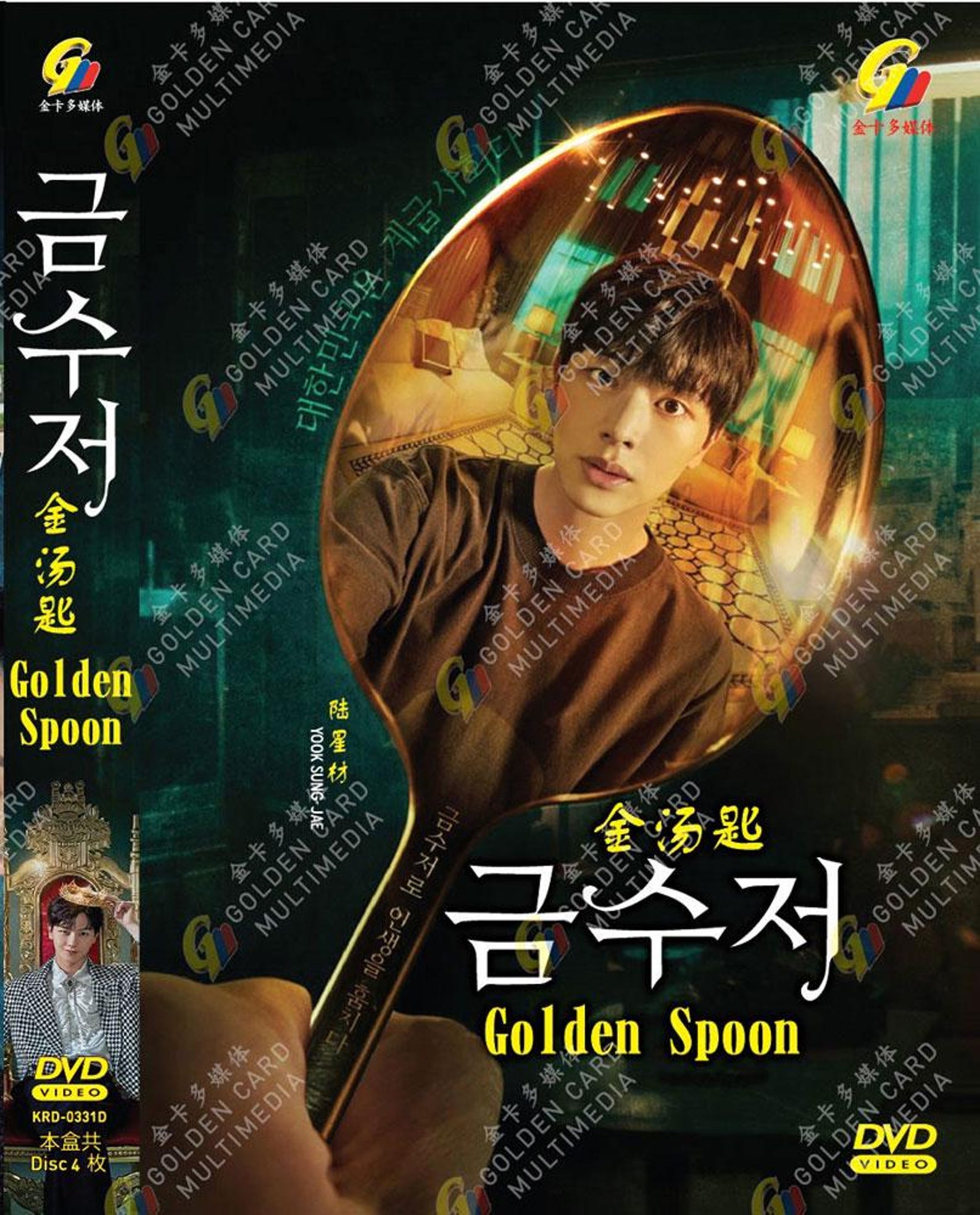 DVD Korean Drama Golden Spoon 金汤匙 Vol.1-16 End English Subtitle Region ...