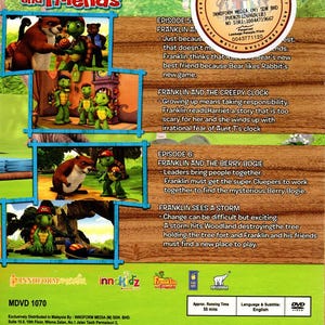 DVD Children Cartoon Franklin and Friends - Franklin and the Pinecone ...