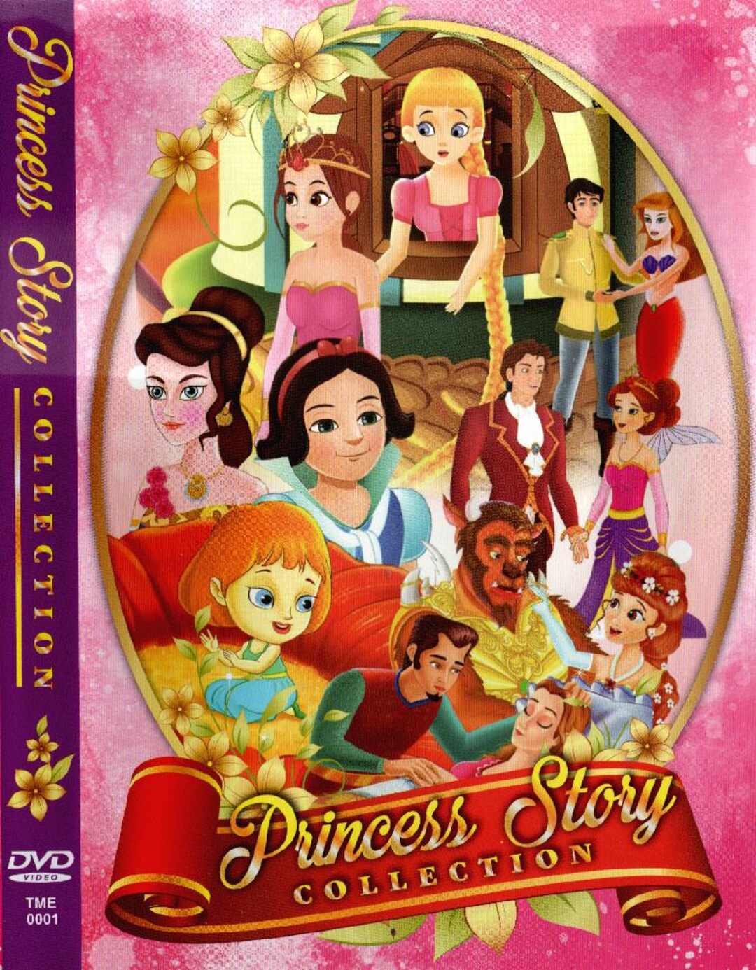 DVD Children Cartoon Princess Story Collection 13 Movies English ...