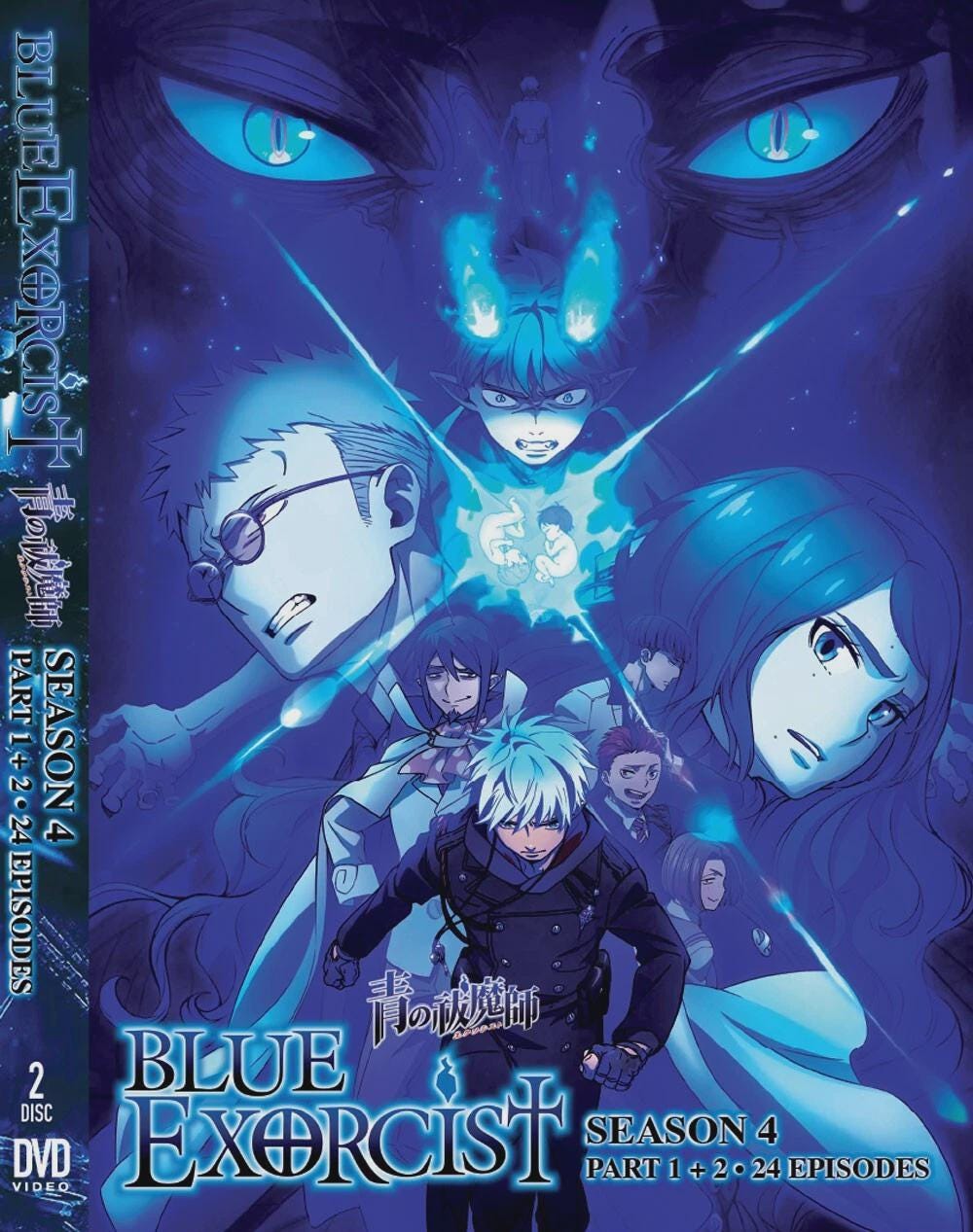 DVD Anime Blue Exorcist Season 4 Part 1 + Part 2 Vol.1-24 End *english ...