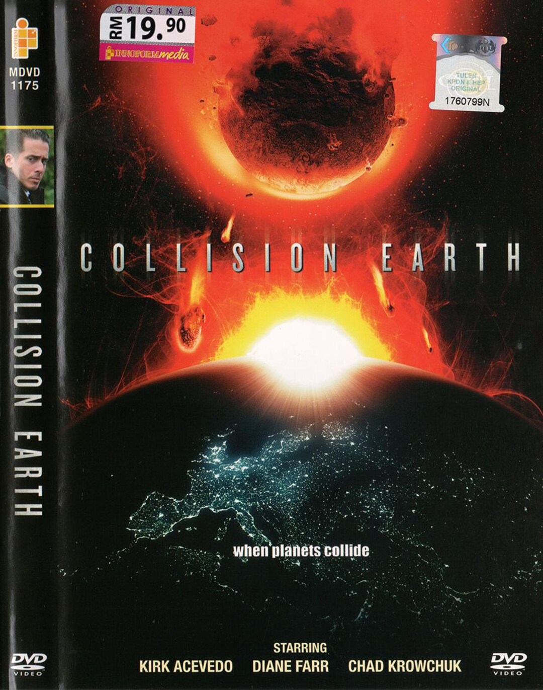 DVD English Movie Collision Earth English Subtitle Region All - Etsy