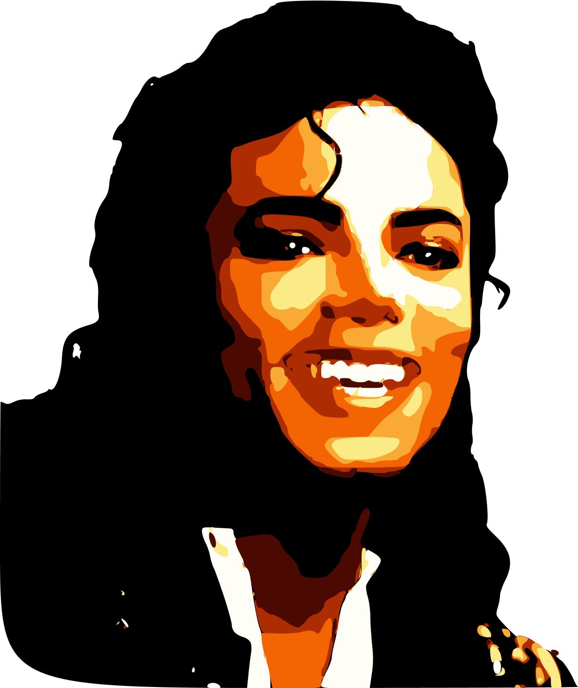 7 Layers Stencil of Michael Jackson - Digital File Template - Etsy