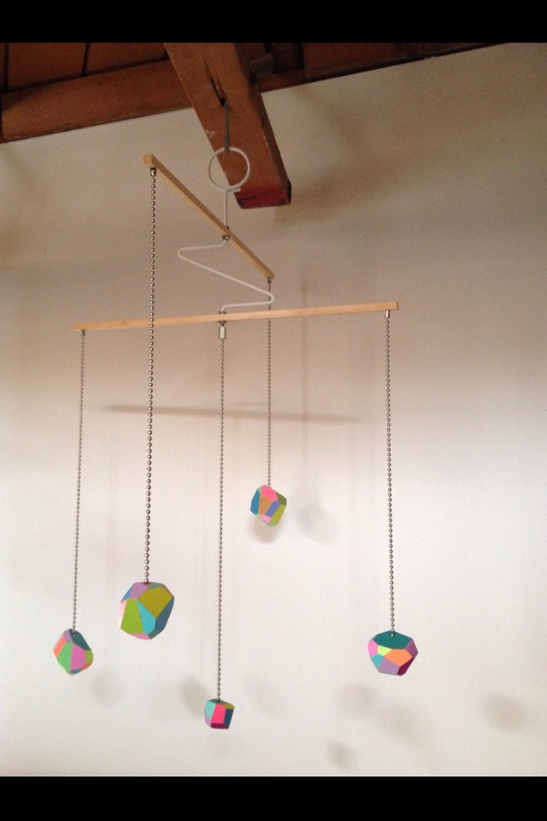 Modern Bright, Geometric phoenix Mobile Handmade - Etsy