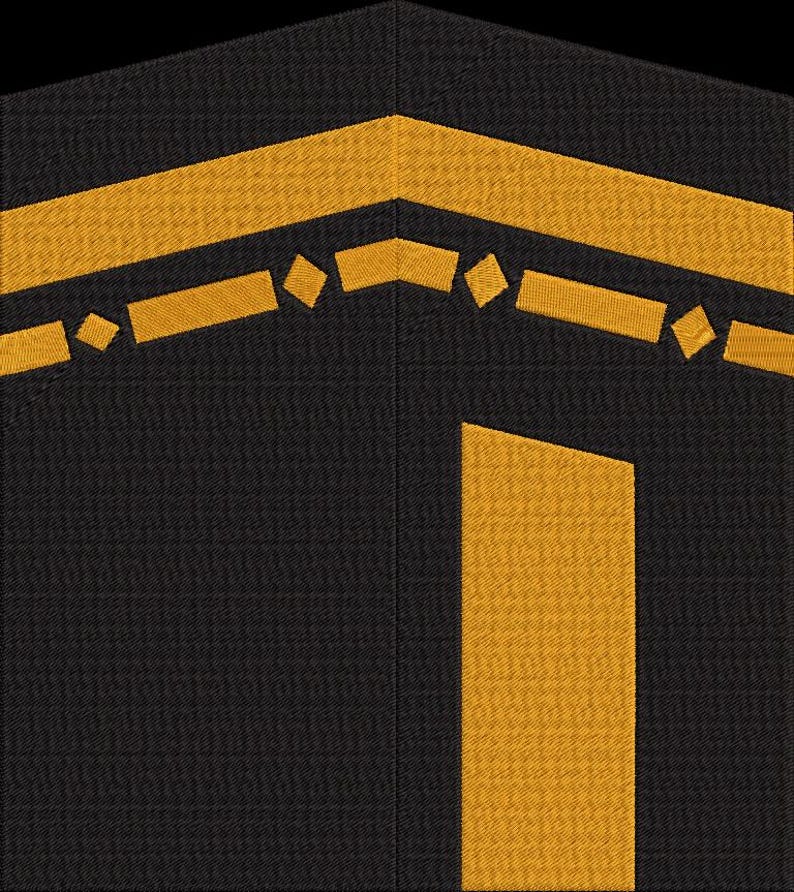Kaaba Embroidery Design: Islamic Hajj Umrah Eid Pattern (6 Sizes ...