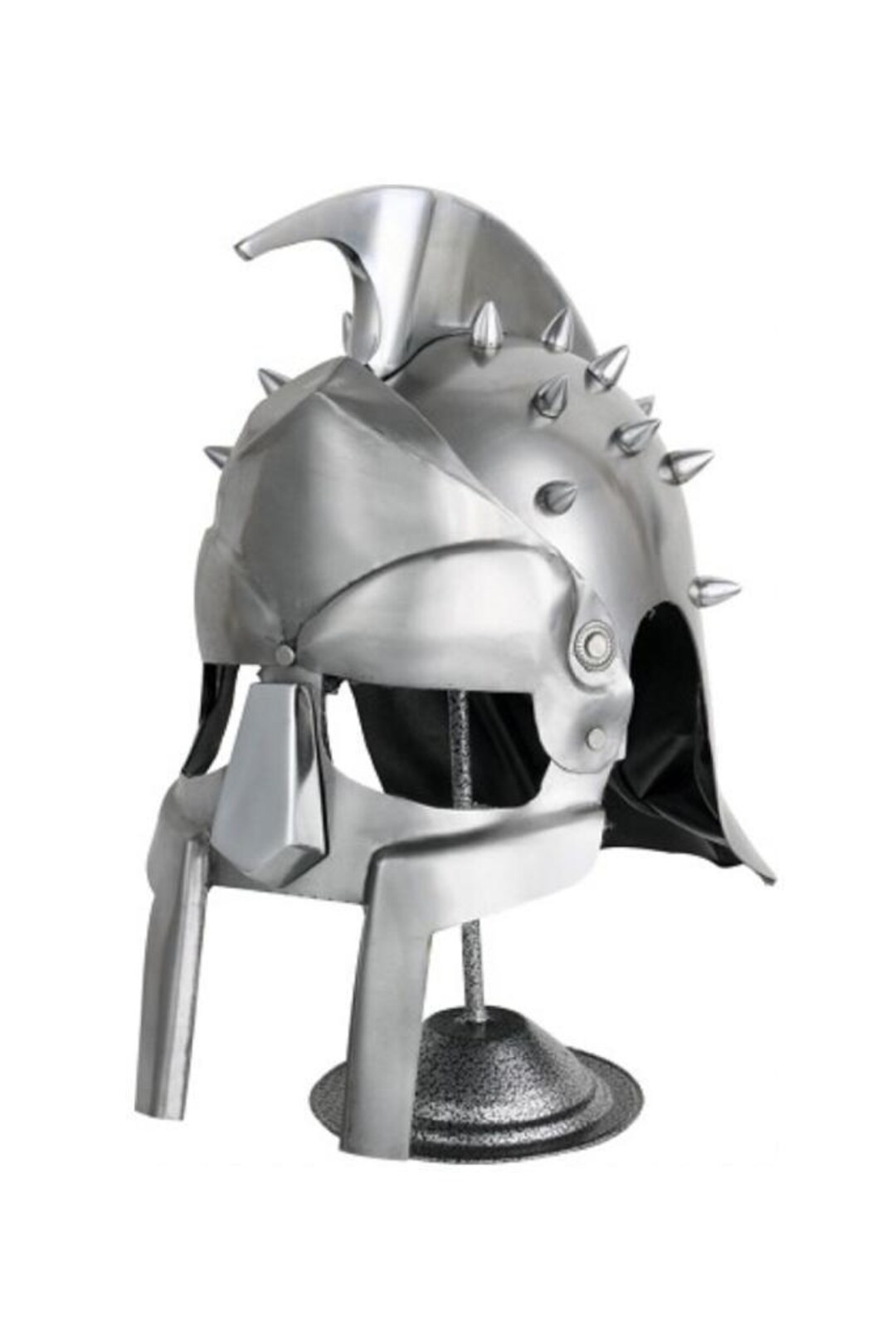 Handmade Steel Gladiator Helmet, Greek Armour Cosplay - Etsy