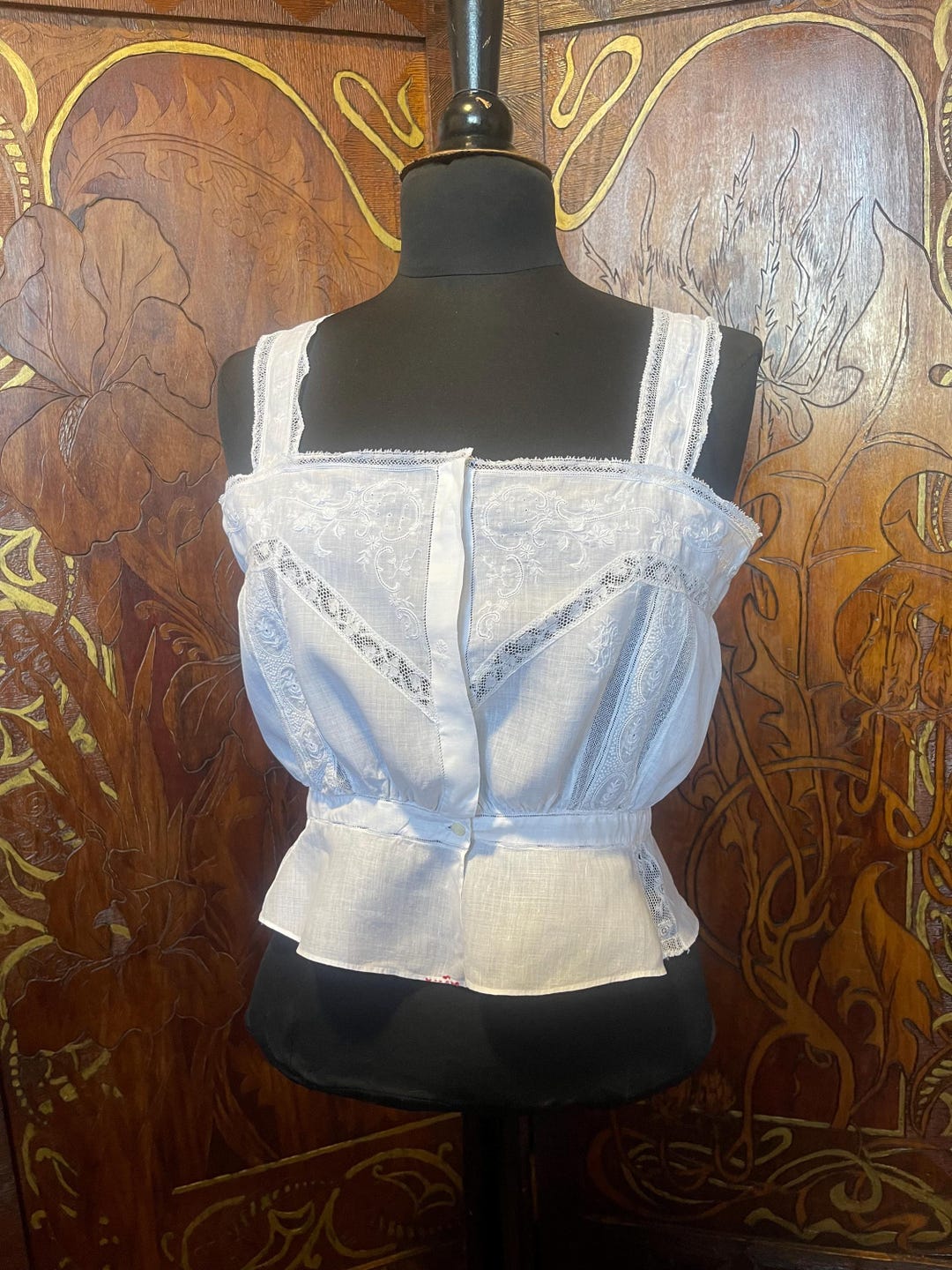 Ancien Caraco Ou Cache Corset - Etsy