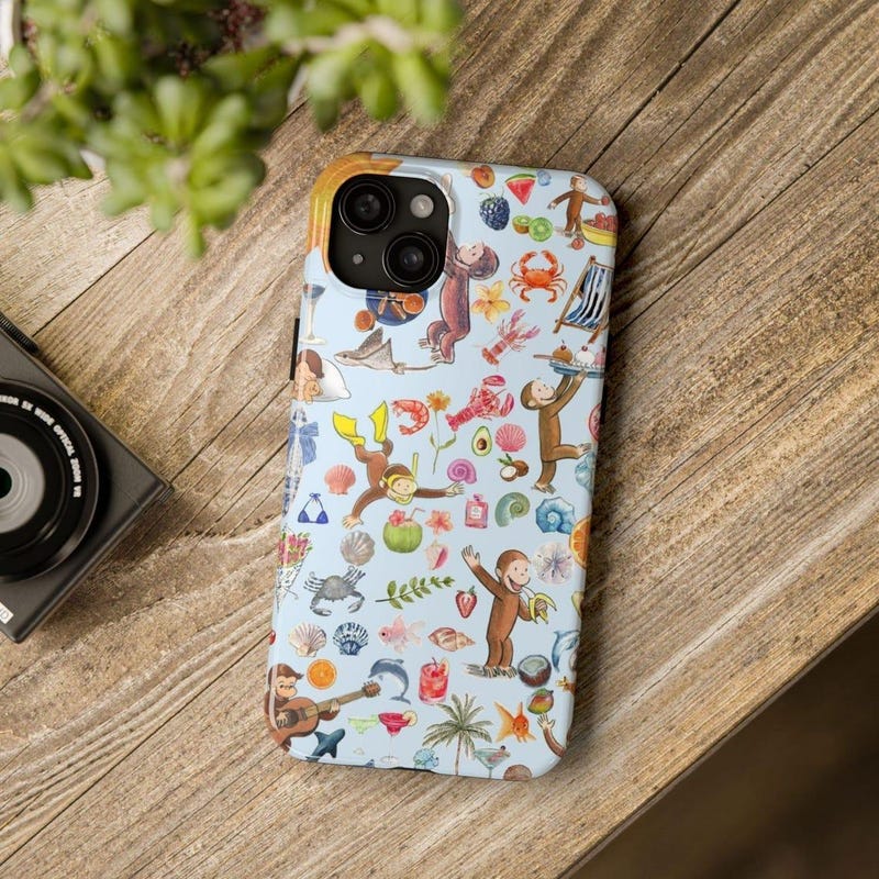 Curious George iPhone Case - Etsy