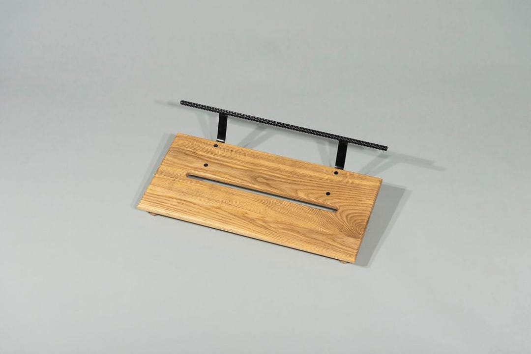 Custom 12" Slanted Natural Ash Gloss Pedal Board - Etsy